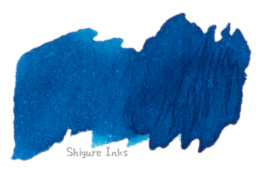 Pennonia Törökkék (Turkish Blue) - 60ml Glass Bottle – Shigure Inks